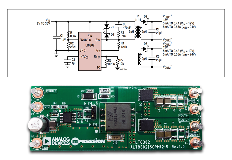 ±12v Insulated Power Reference Board Specialized For Plc And Fa Equipment Macnica Cytech